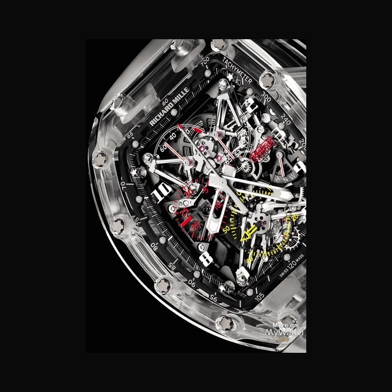 Watch Richard Mille RM 056 Tourbillon Felipe Massa Saphir RM 056 Sapphire Watch Richard Mille RM 056 Tourbillon Felipe Massa Saphir RM 056 Sapphire