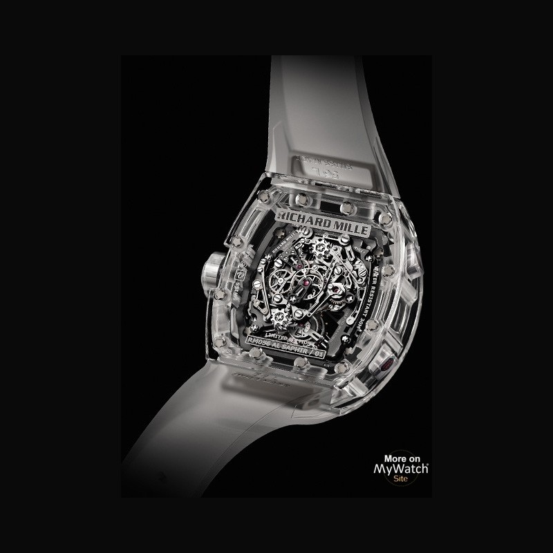 Watch Richard Mille RM 056 Tourbillon Felipe Massa Saphir RM 056 Sapphire Watch Richard Mille RM 056 Tourbillon Felipe Massa Saphir RM 056 Sapphire