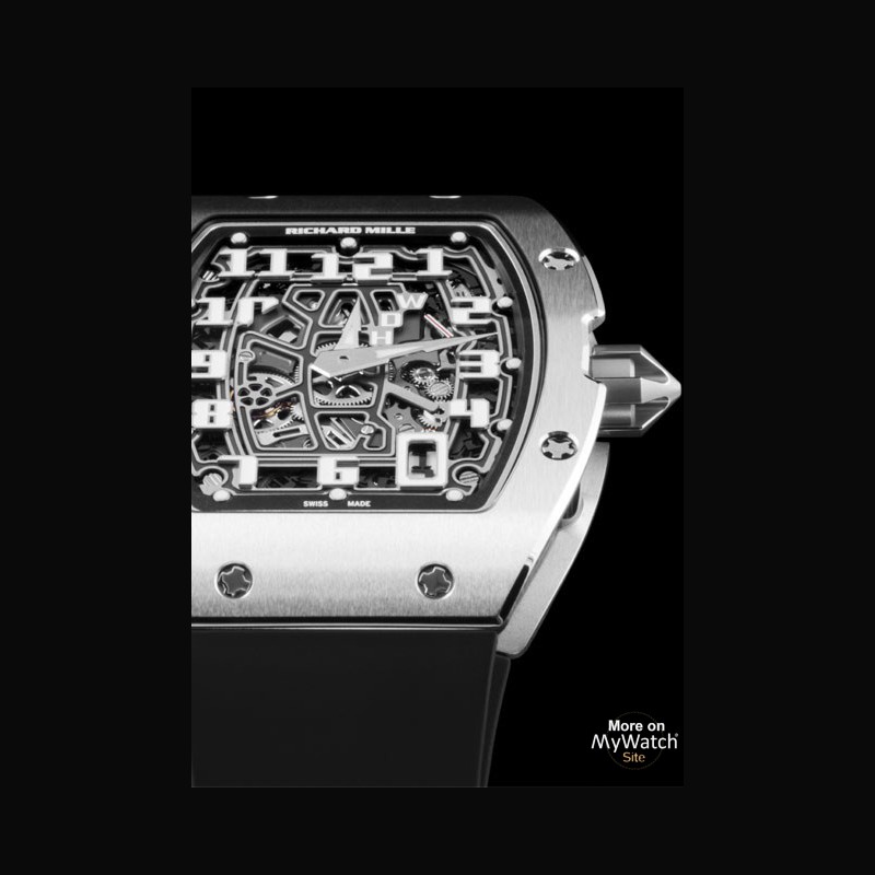 Watch RM 67 01 Automatic Extra Flat Richard Mille Titanium Rubber Strap Watch RM 67 01 Automatic Extra Flat Richard Mille Titanium Rubber Strap